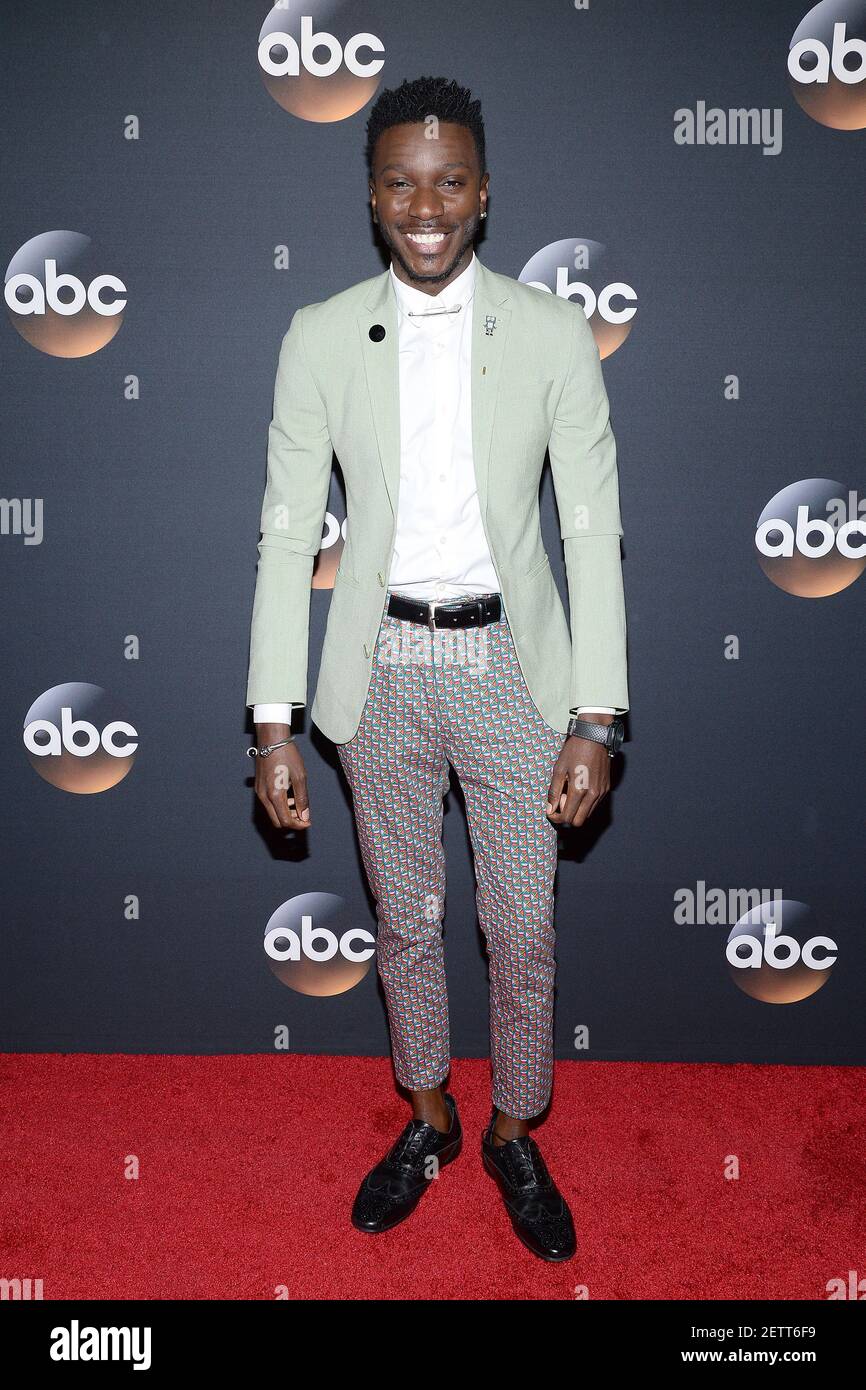Bernard David Jones attends the 2017 ABC Upfront at LIncoln Center in ...