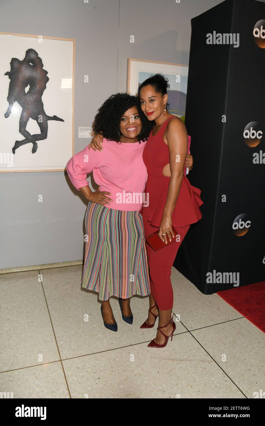 Yvette Nicole Brown, Tracee Ellis Ross arrives to the ABC Network ...