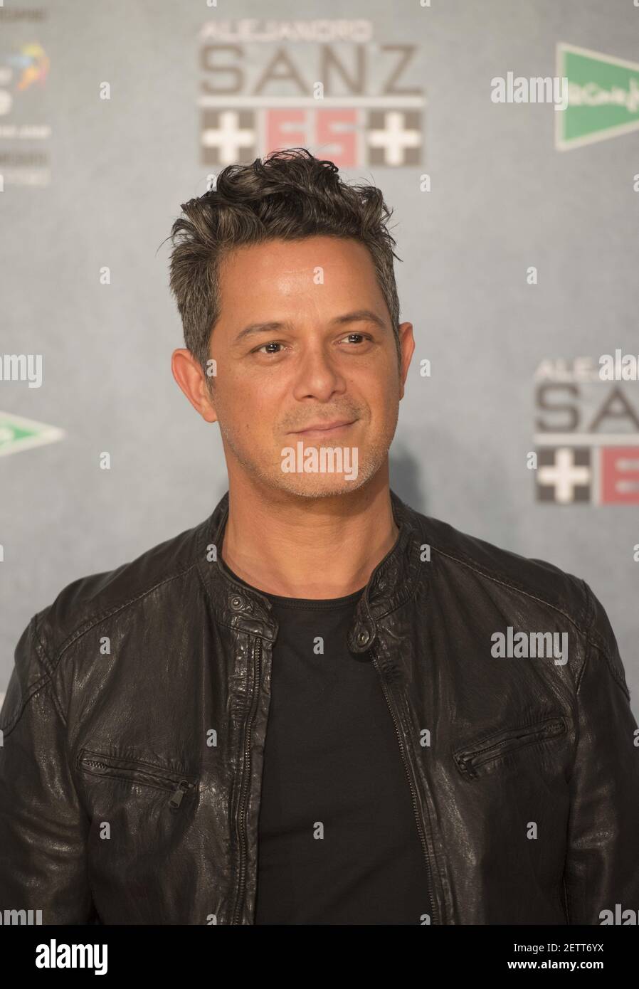 Spanish singer Alejandro Sanz during the presentation of his concert ...