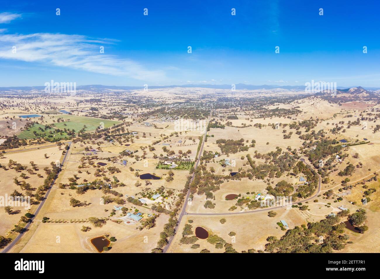 Mansfield View in Victoria Australia Stock Photo - Alamy