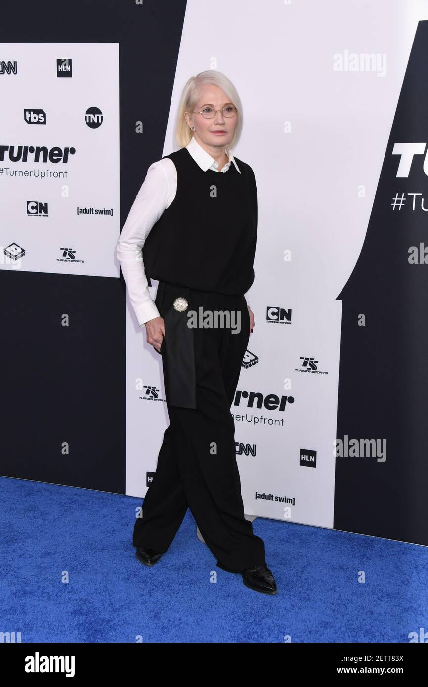 Ellen Barkin arrives to the 2017 Turner Upfront, held at Madison Square ...