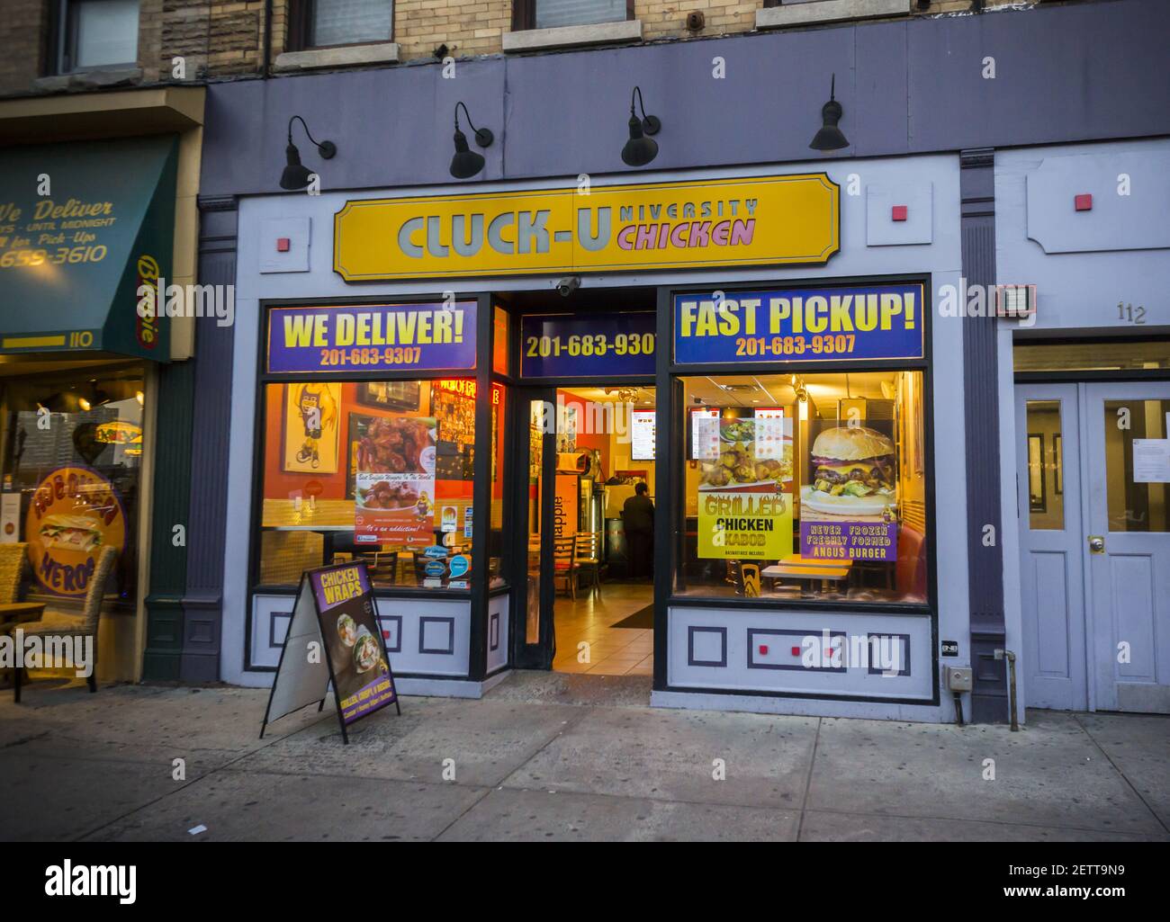 An outpost of the popular Cluck-U chicken restaurant local chain in ...