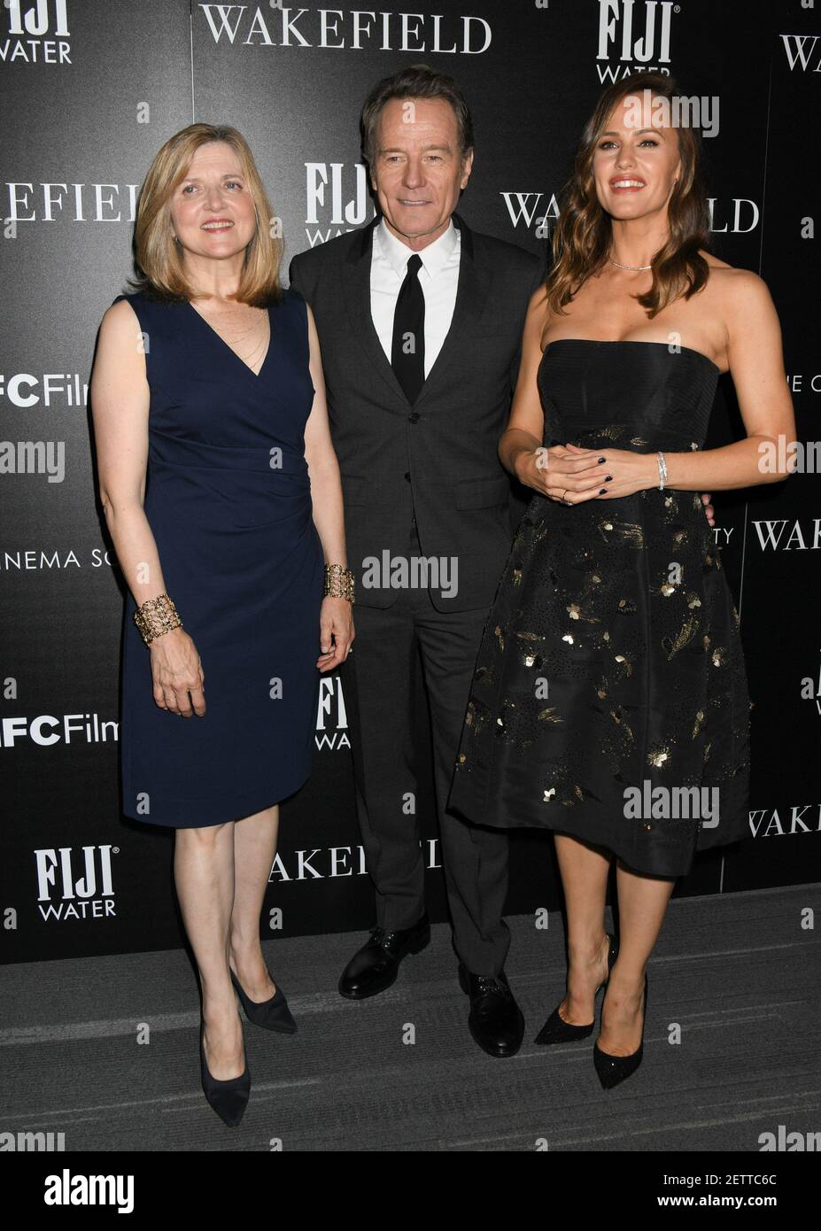 L-R: Director Robin Swicord, Bryan Cranston, Jennifer Garner wearing ...