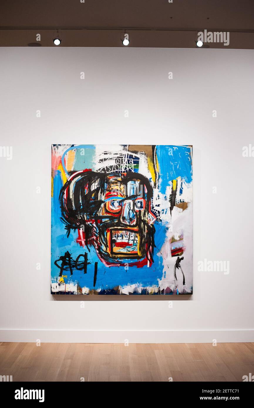 Jean Michel Basquiat S 1982 Painting Untitled Sold For 110 5 Million