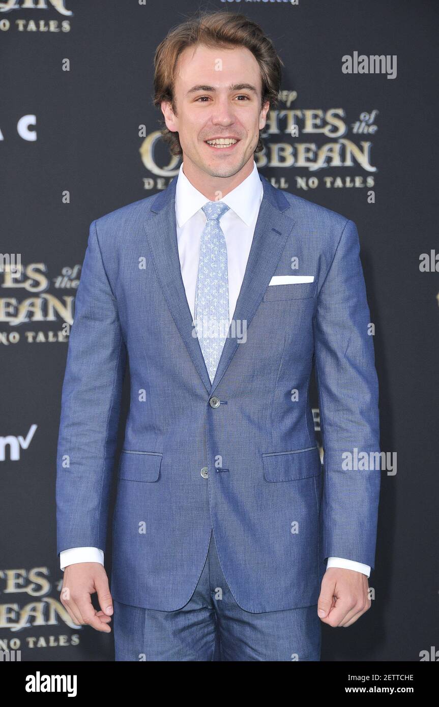 Ben O'Toole arrives at the "Pirates Of The Caribbean: Dead Men Tell No ...