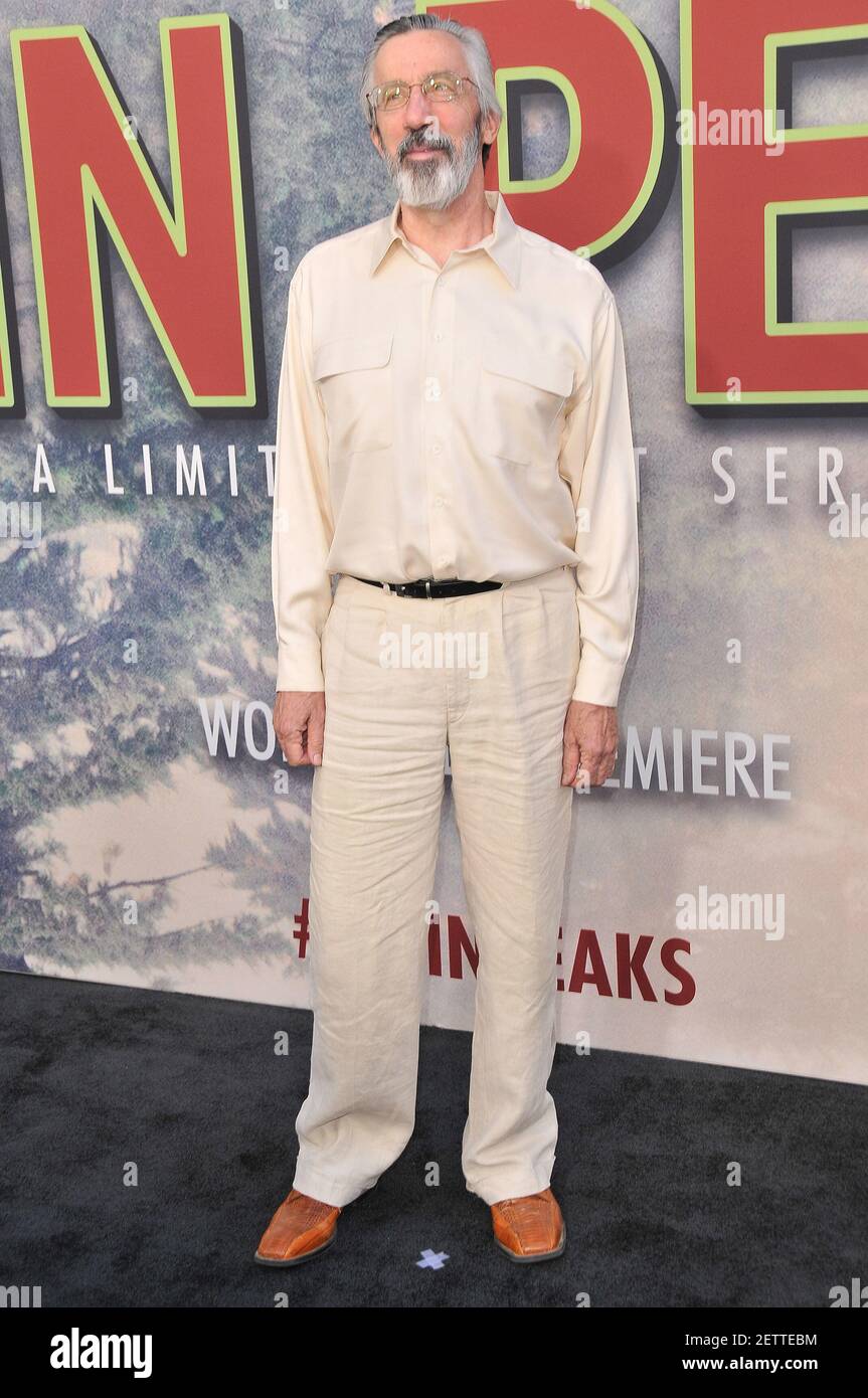 Frank Collison arrives at Showtime's "Twin Peaks" Premiere held at the ...