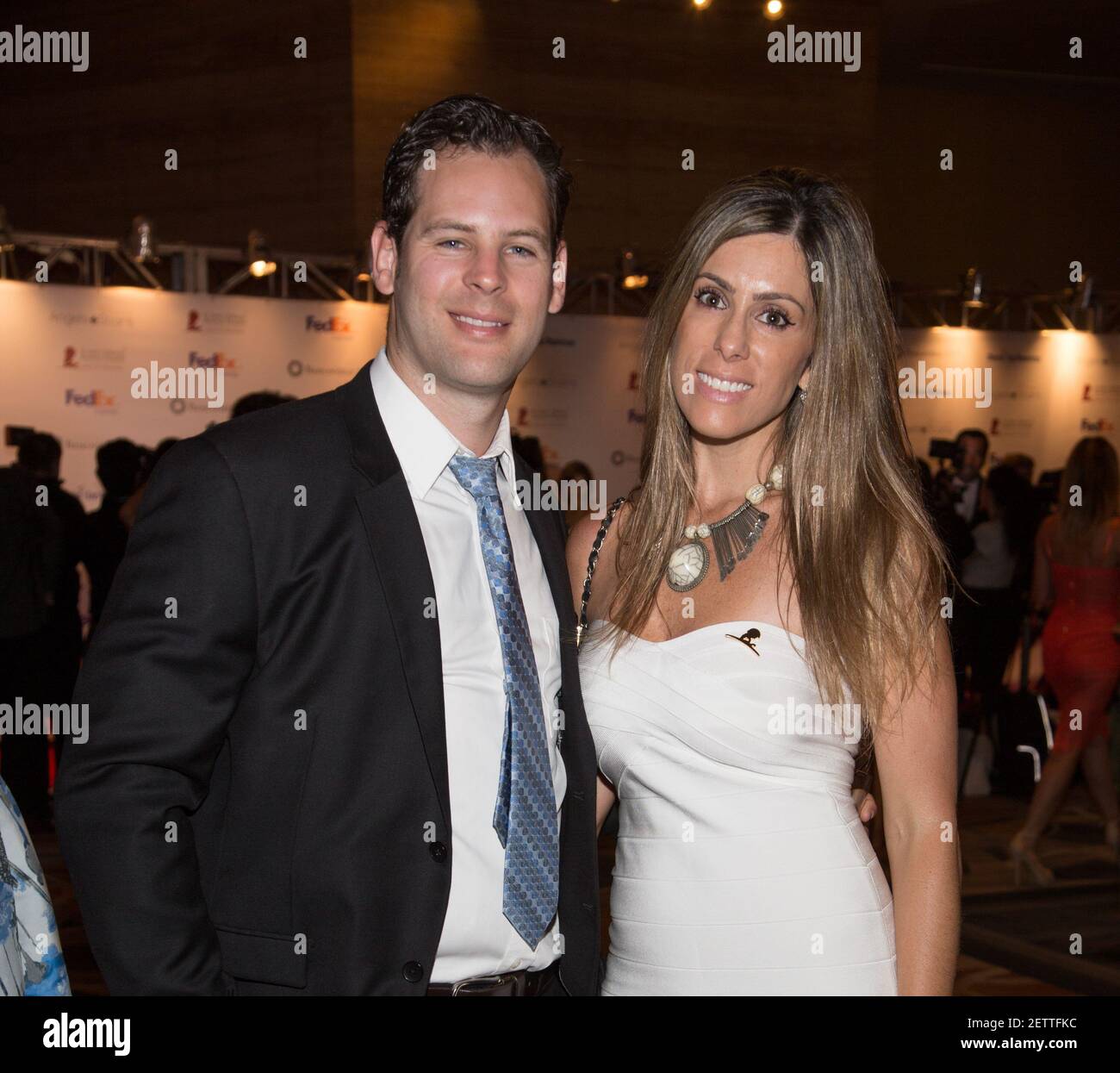 MIAMI, FLORIDA-MAY 20: Marc Rafols and Camila Casale are seen during ...