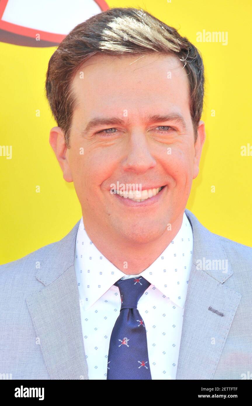 Ed Helms arrives at "Captain Underpants: The First Epic Movie" Los ...