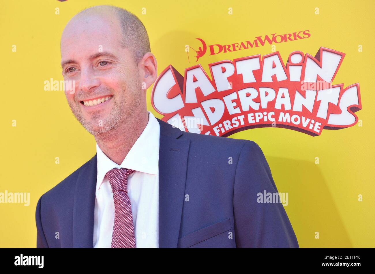 Director David Soren arrives at "Captain Underpants: The First Epic ...