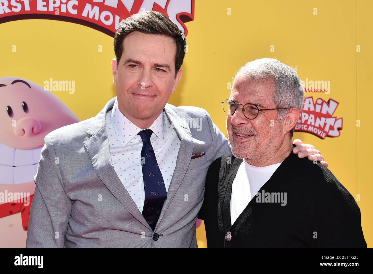 LOS ANGELES, CA - MAY 21: Ed Helms and Ron Meyer attend the Los Angeles ...