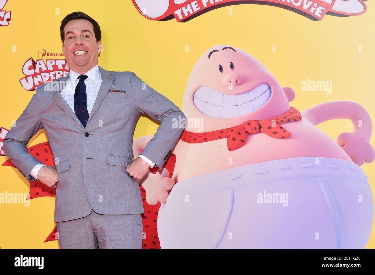 LOS ANGELES, CA - MAY 21: Ed Helms attends the Los Angeles red carpet ...