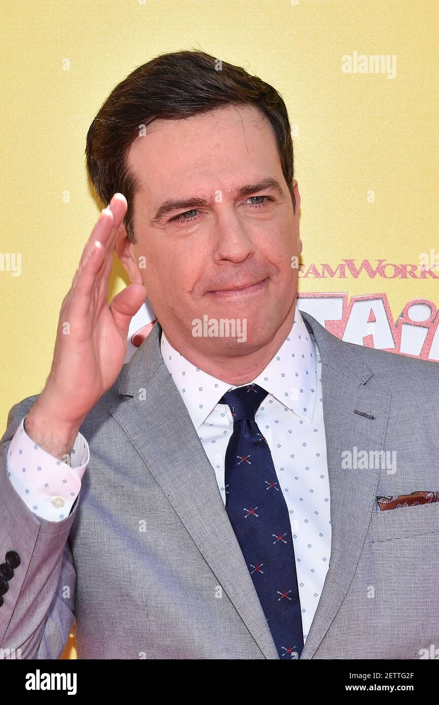 LOS ANGELES, CA - MAY 21: Ed Helms attends the Los Angeles red carpet ...