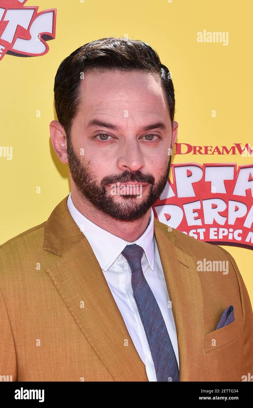 LOS ANGELES, CA - MAY 21: Nick Kroll attends the Los Angeles red carpet ...