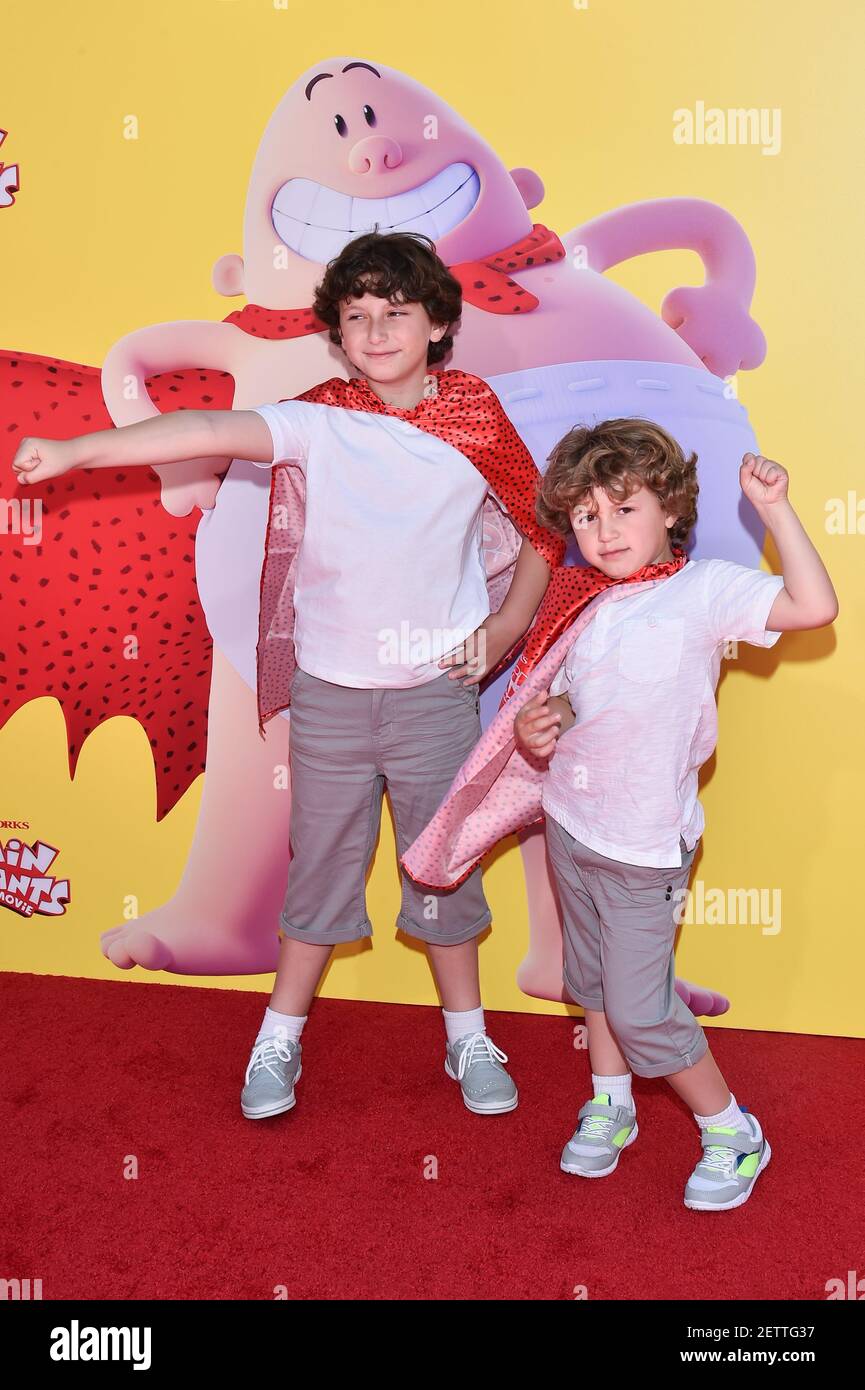LOS ANGELES, CA - MAY 21: August Maturo and Ocean Maturo attend the Los ...