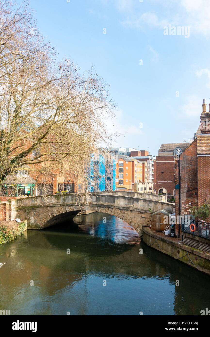 High Bridge bridge spans The River Kennet, part of the Kennet and Avon ...