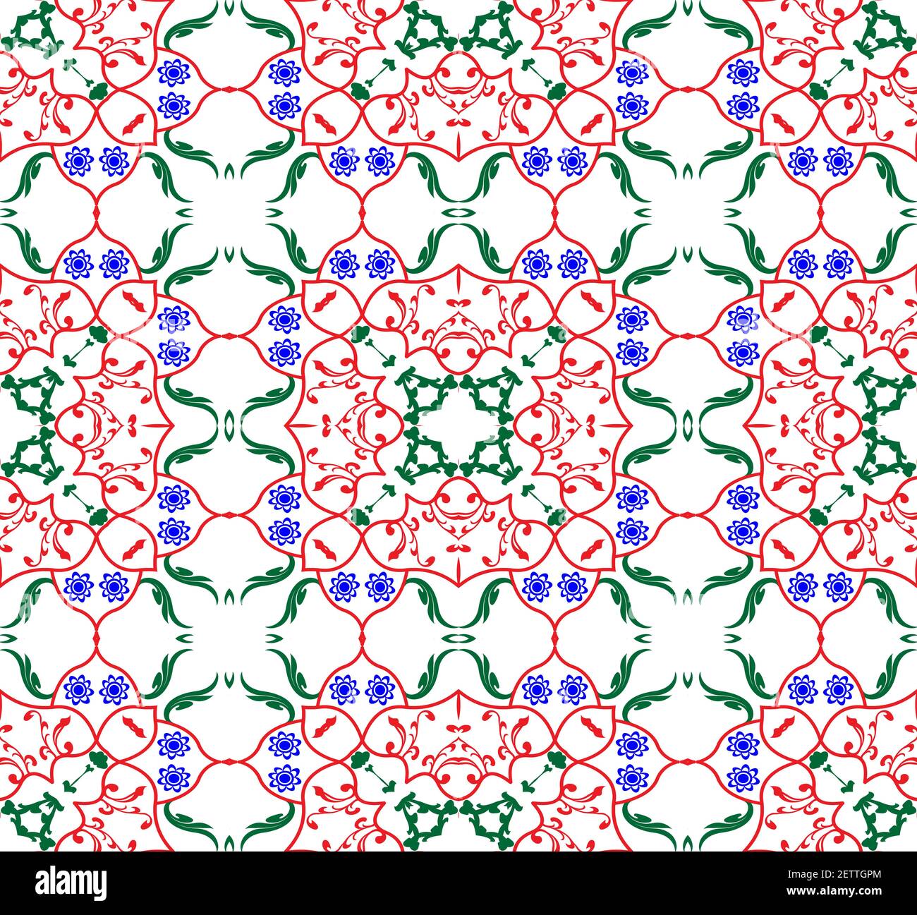 Elegant floral design with curly colorfull strokes and floral pattern ...