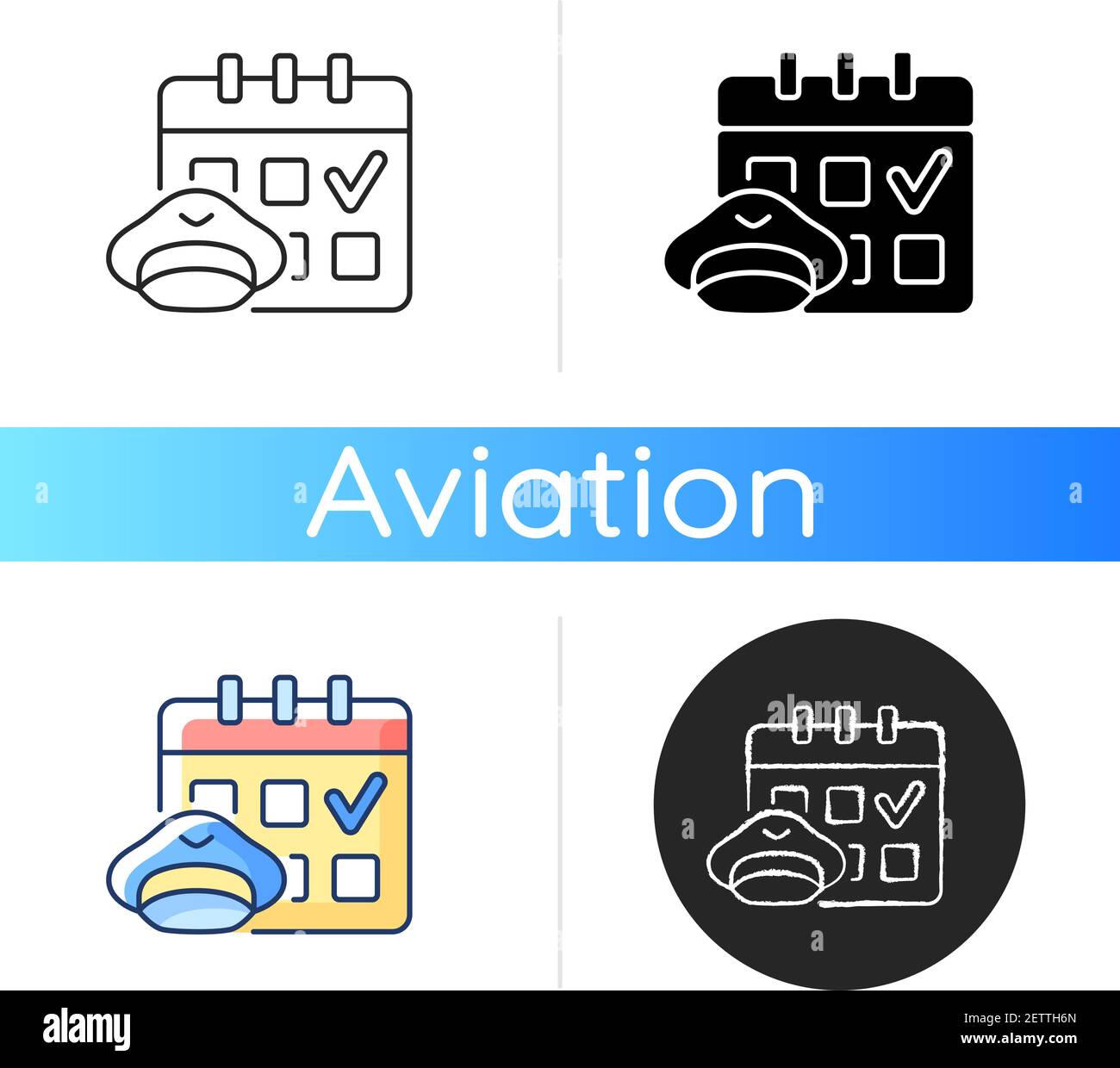 Crew scheduling Stock Vector Images - Alamy