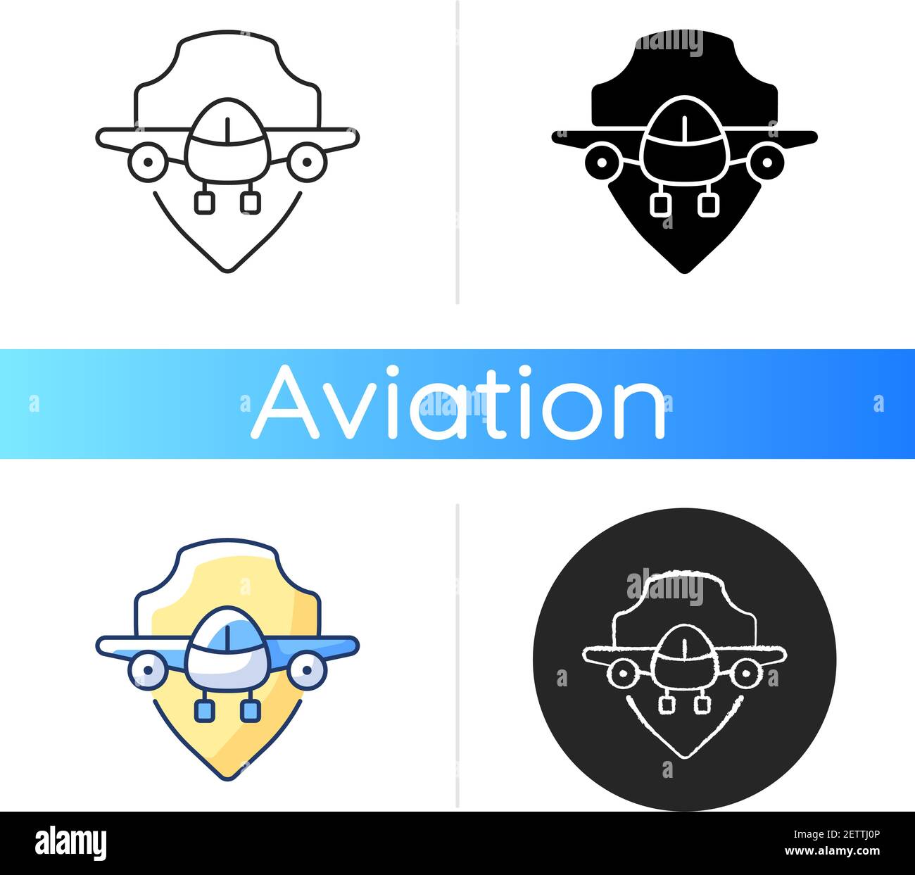 Aviation safety icon Stock Vector Image & Art - Alamy