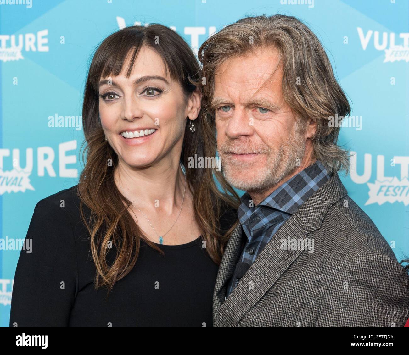 Nancy Pimental and William H. Macy of Shameless at the Vulture festival ...