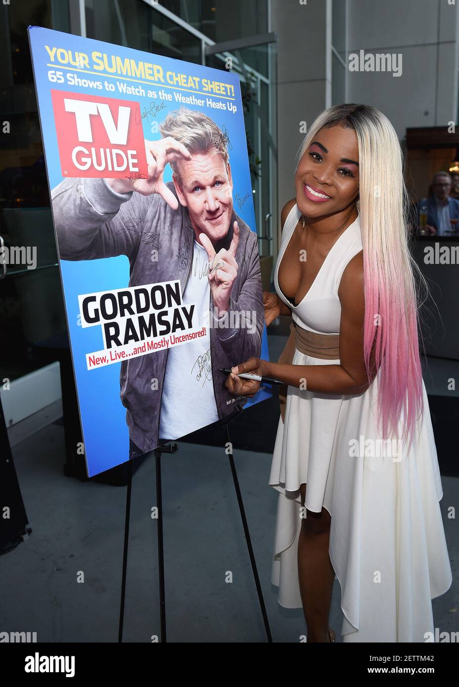 HOLLYWOOD, CA - MAY 22: Toy Connor attends the TV Guide Magazine ...