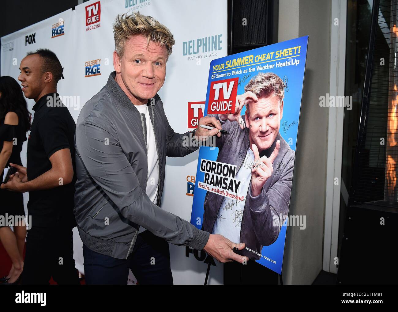 HOLLYWOOD, CA - MAY 22: Gordon Ramsay attends the TV Guide Magazine ...