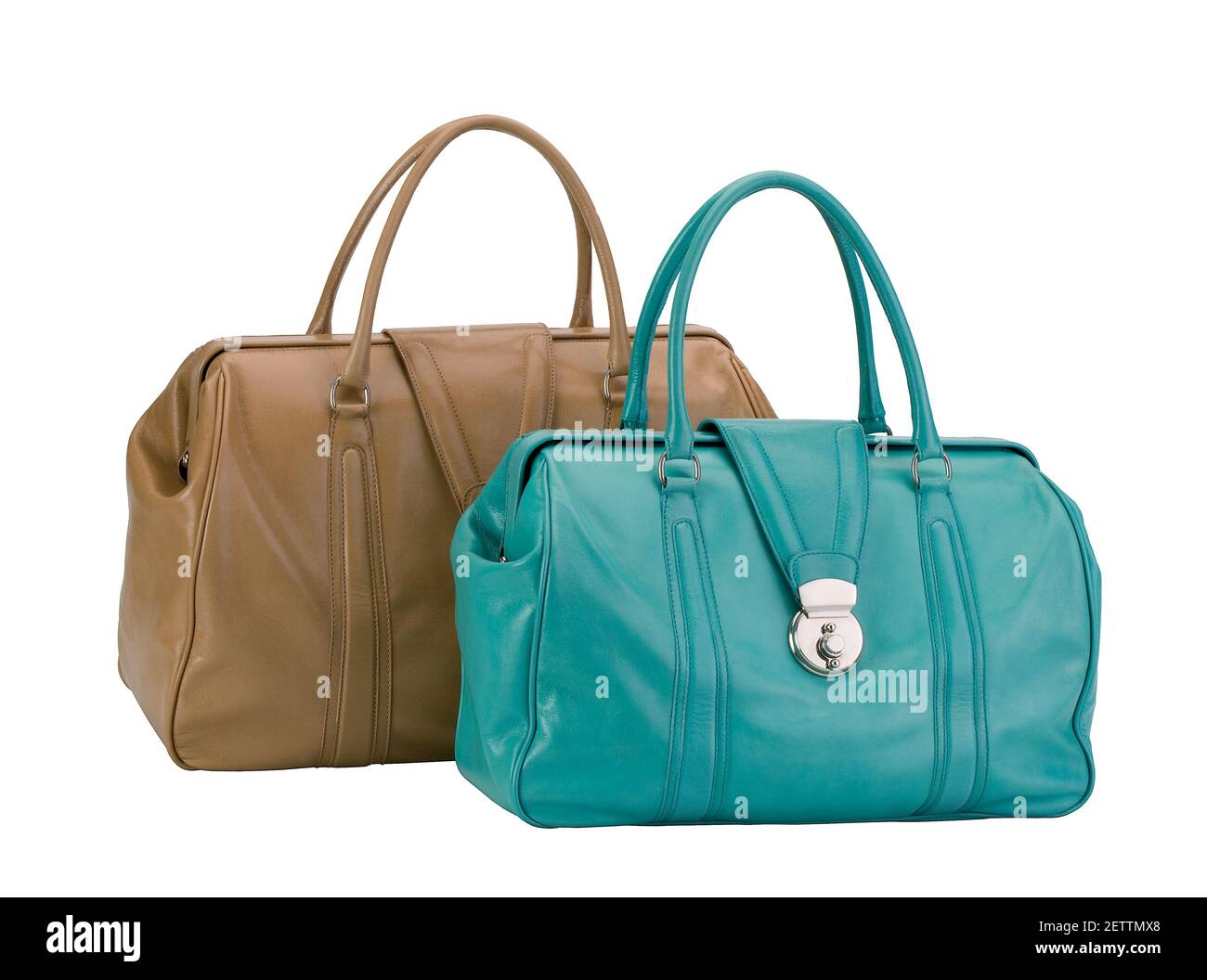 Fashionable and stylish walking handbag for woman. Studio shoot Stock ...