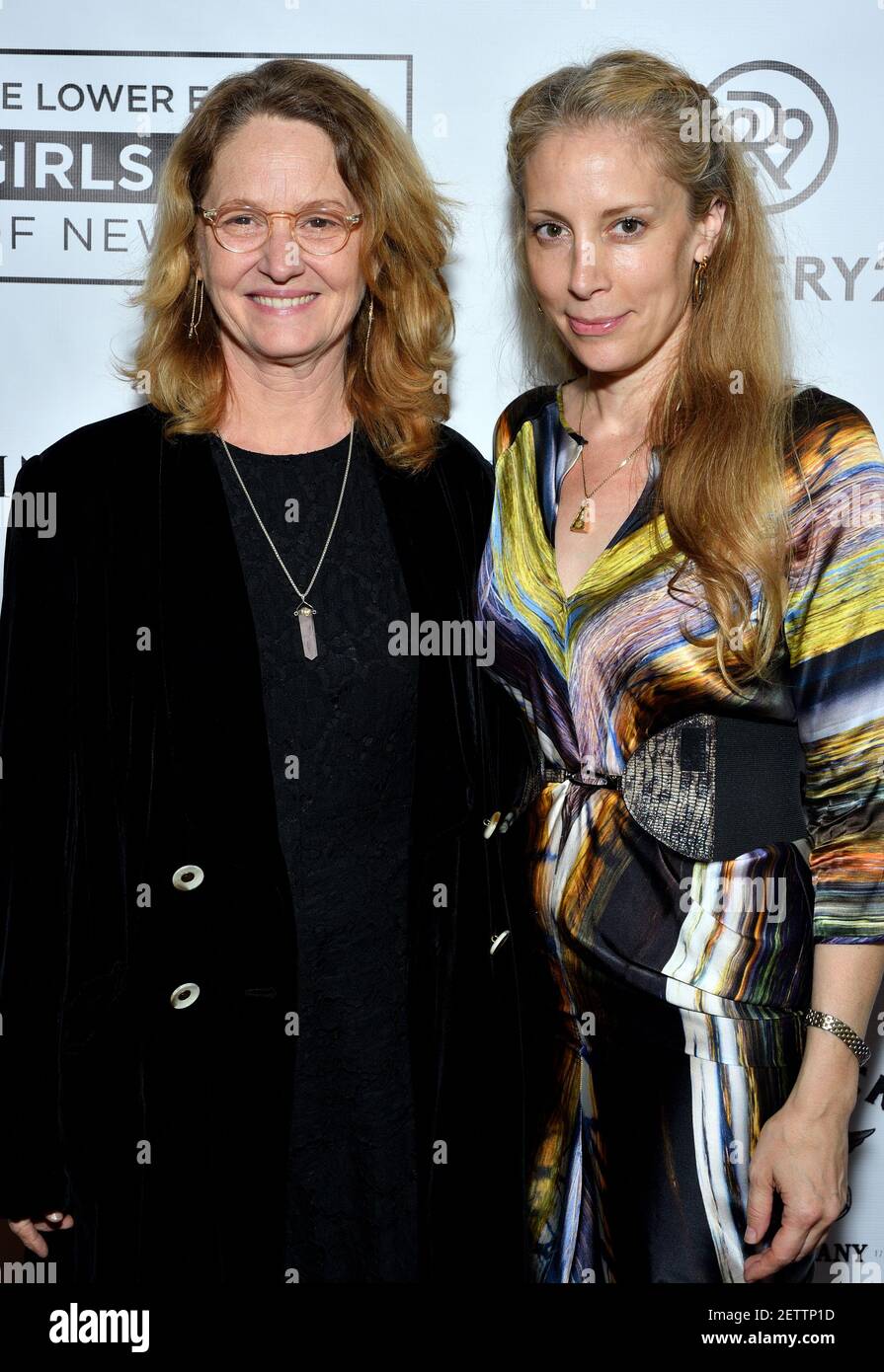 L-R: Actress Melissa Leo and Jen Gatien attend the Lower East Side ...
