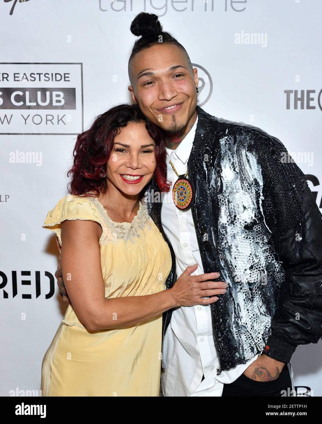L-R: Actress Daphne Rubin-Vega and musician Jamar Rogers attend the ...