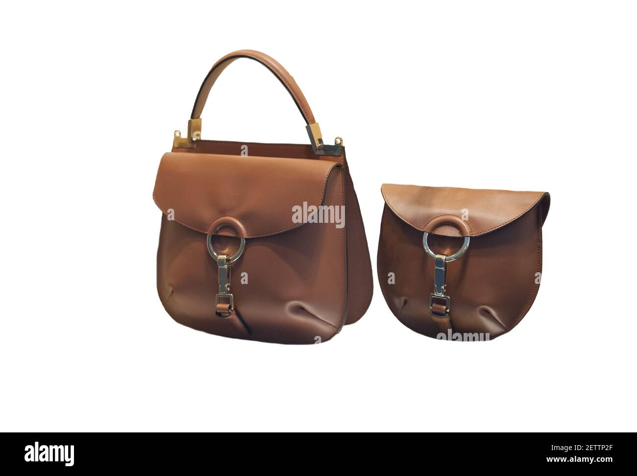 Fashionable and stylish walking handbag for woman. Studio shoot Stock ...