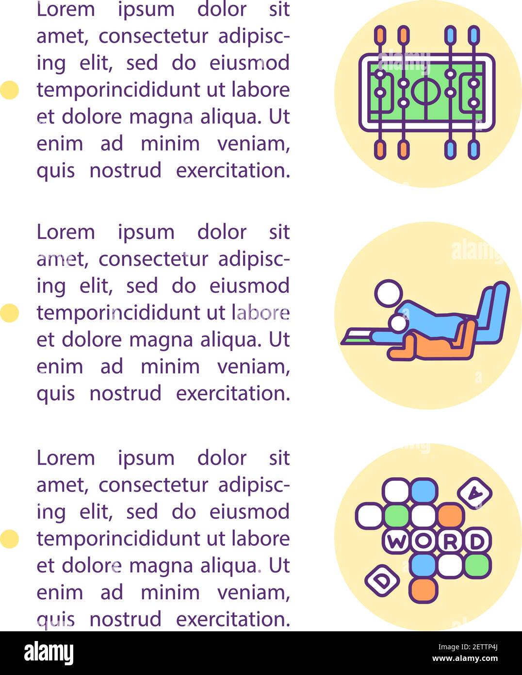 Children craft activities Stock Vector Images - Alamy