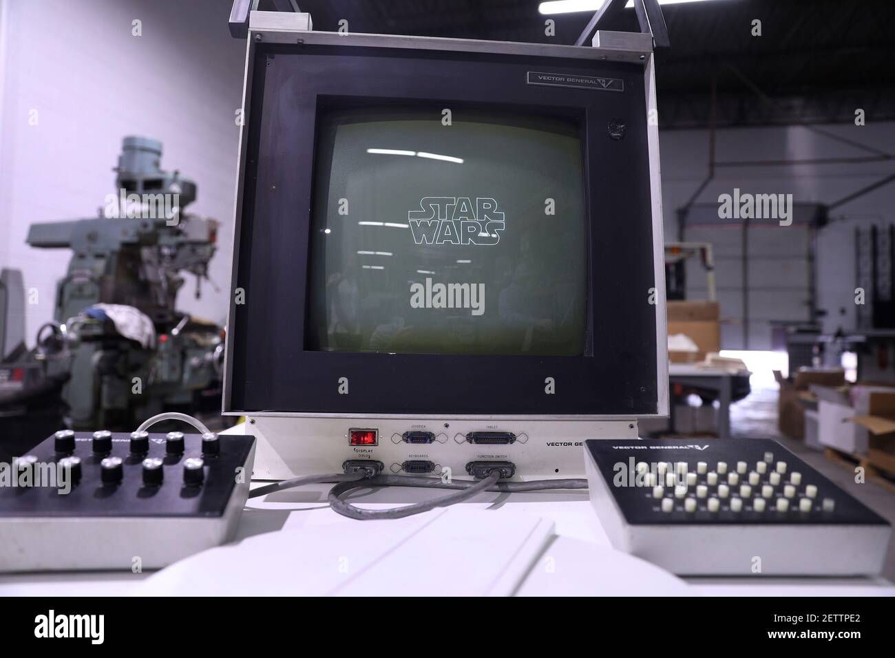 The computer used to create the Death Star blueprints for the original ...