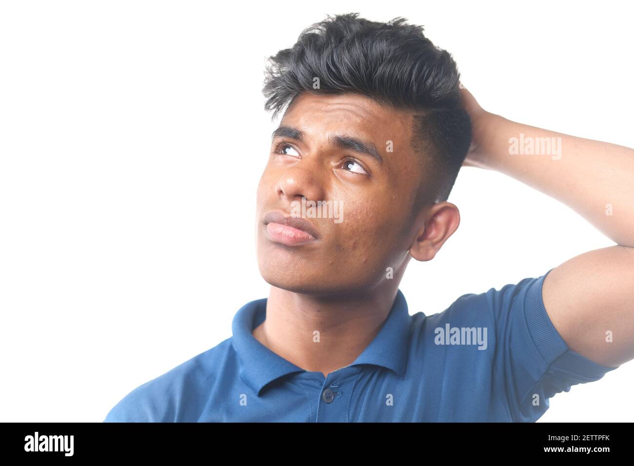 Hand over head hi-res stock photography and images - Alamy