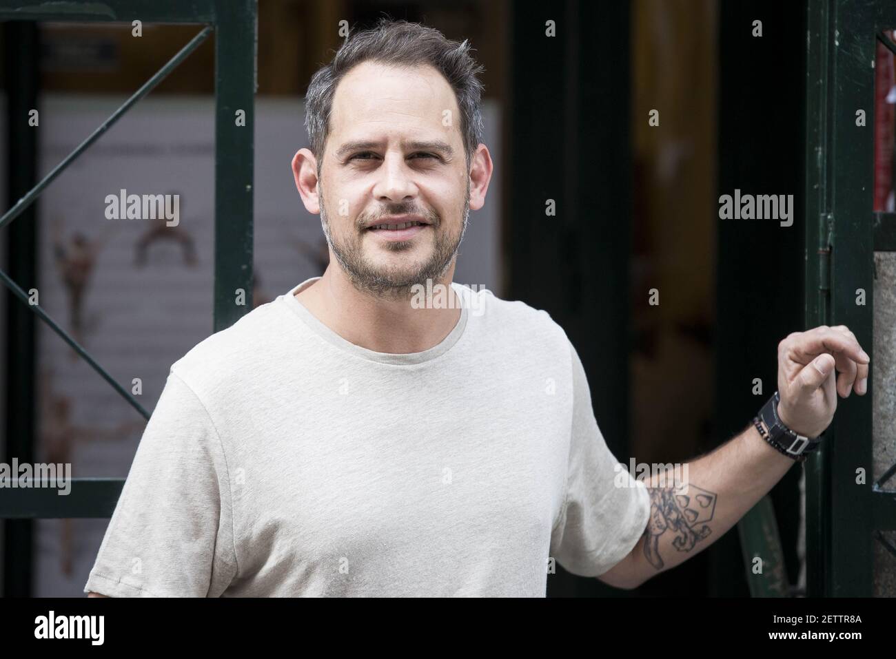 German actor Moritz Bleibtreu attends to presentation of 'La cara ...