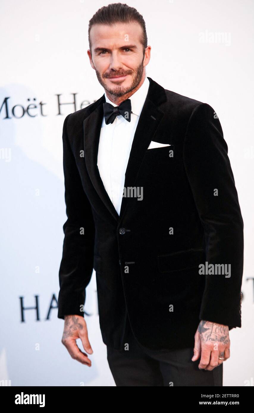 David Beckham attends the amfAR Gala during the 2017 Cannes Film ...