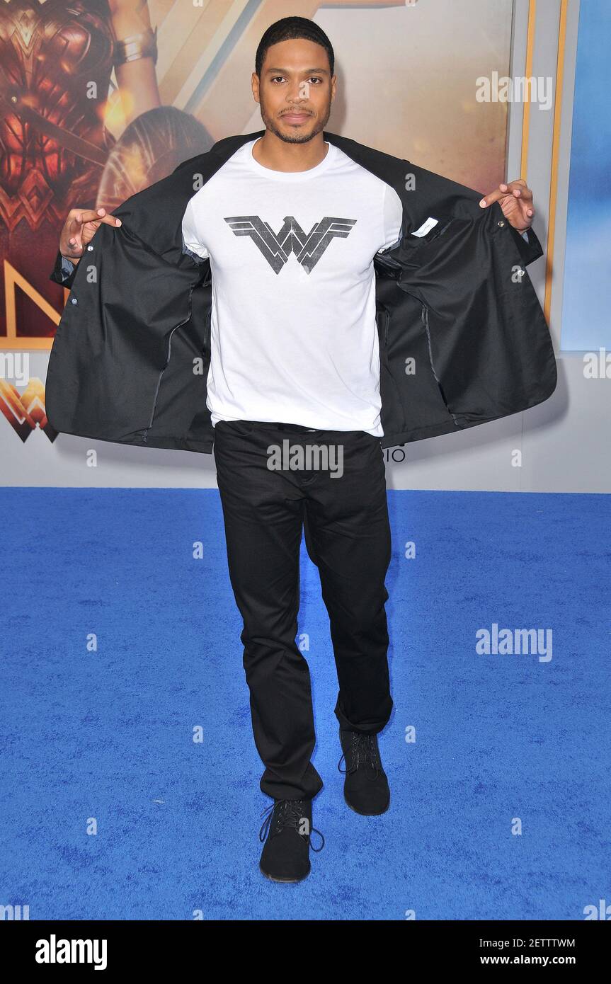 Ray Fisher arrives at the "Wonder Woman" Los Angeles Premiere held at ...
