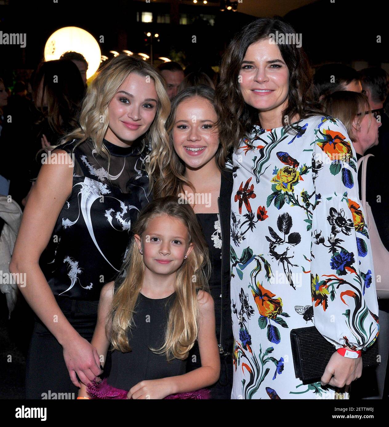 LOS ANGELES, CA - MAY 25: (L-R) Hunter King, Giselle Eisenberg, Holly J ...