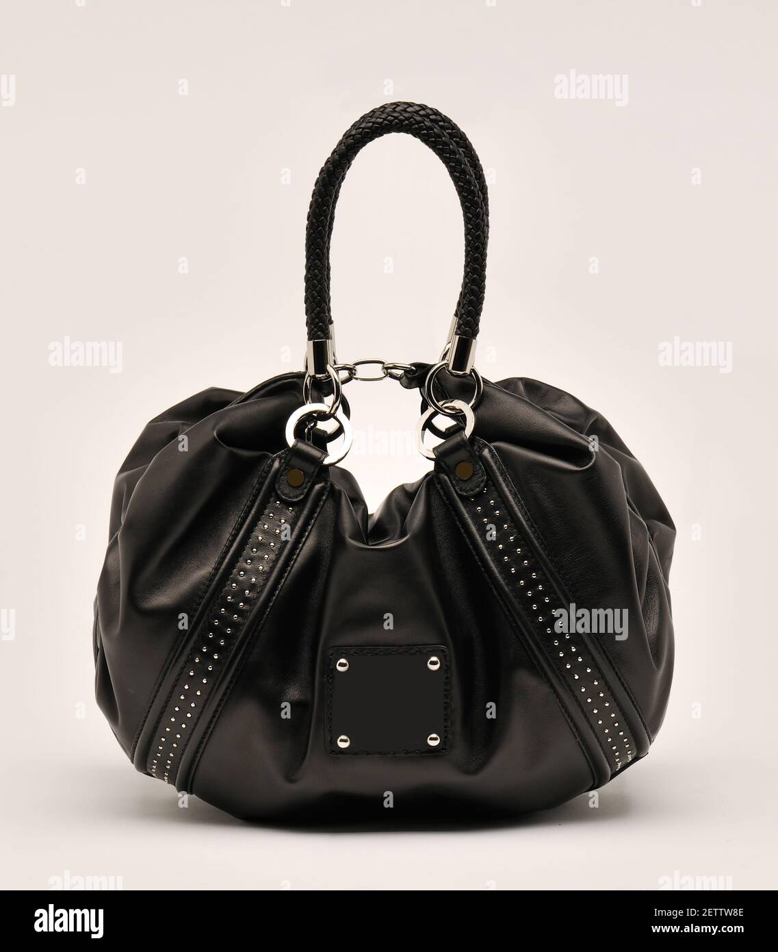 Fashionable and stylish walking handbag for woman. Studio shoot Stock ...