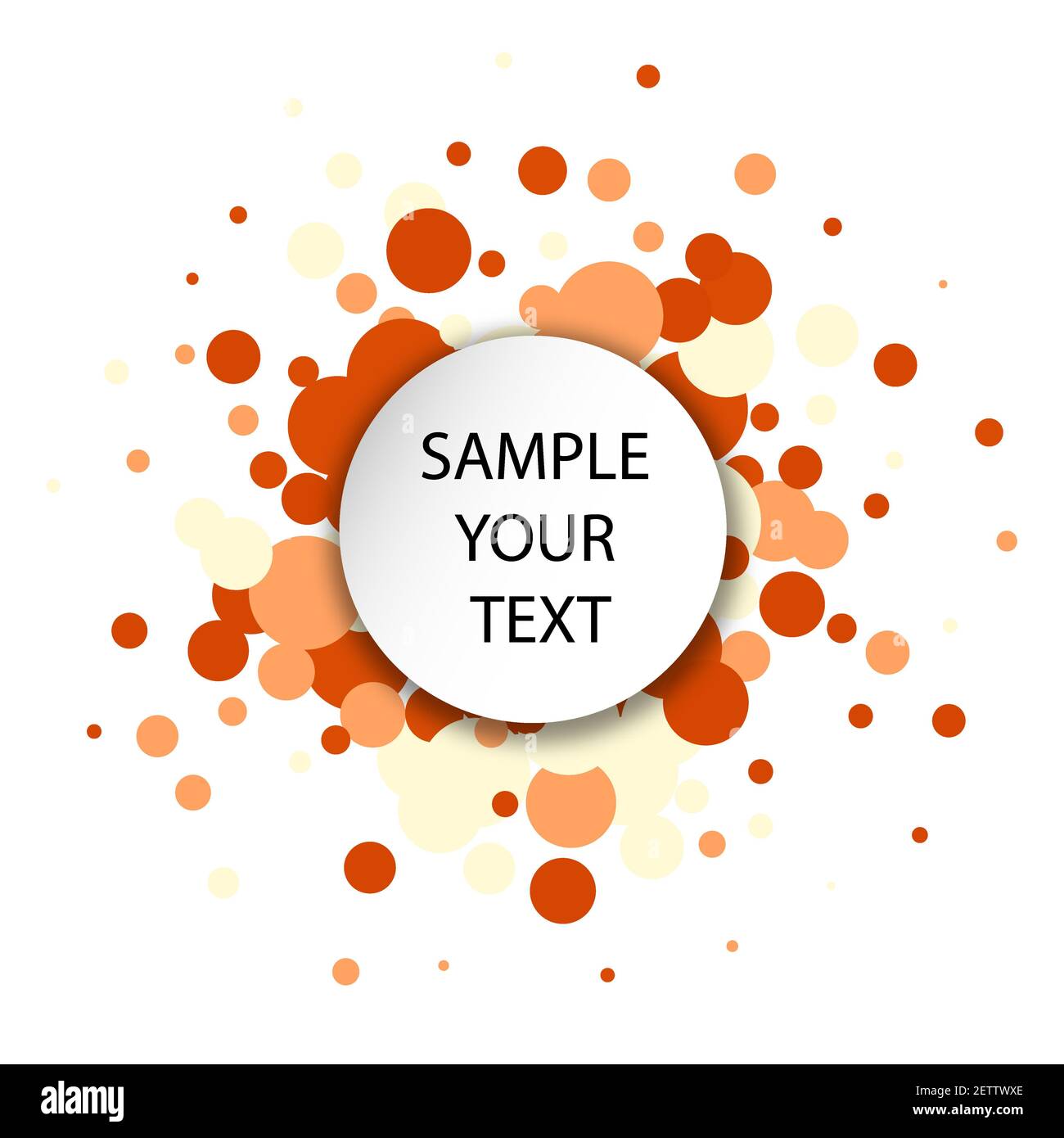 Abstract orange Circle Background Stock Photo - Alamy