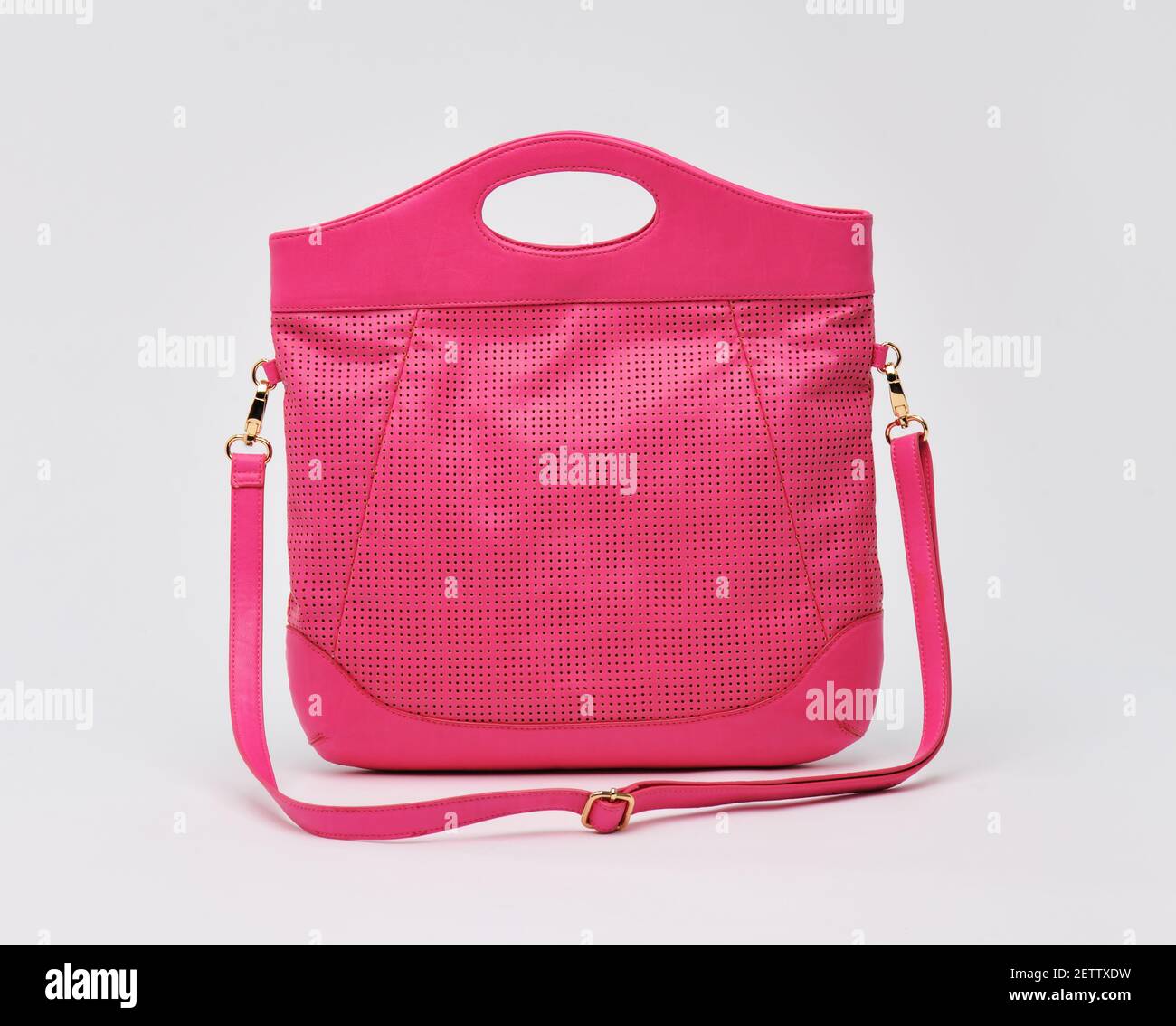 Fashionable and stylish walking handbag for woman. Studio shoot Stock ...