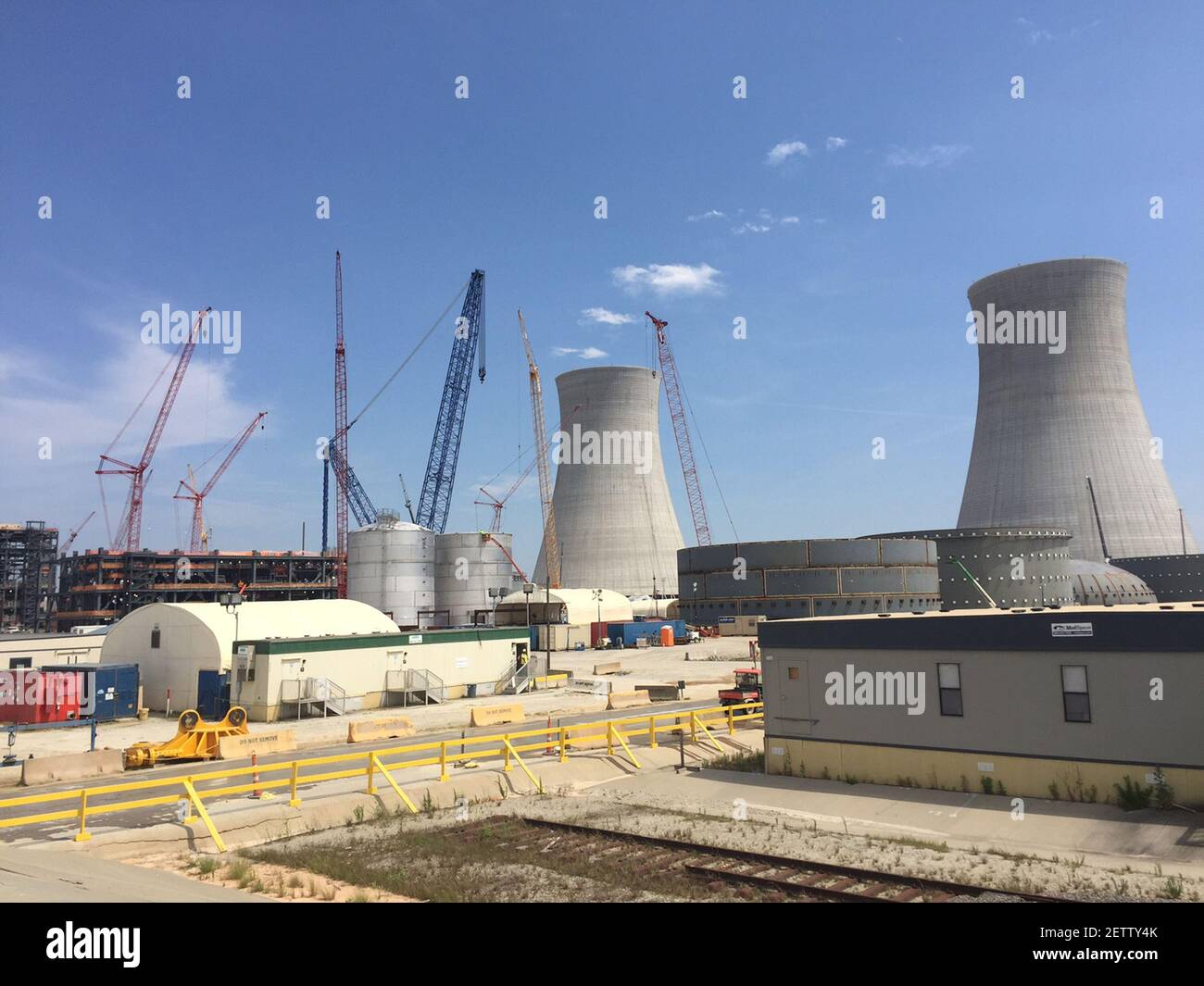 The Plant Vogtle construction site on Thursday, May 11, 2016. The ...