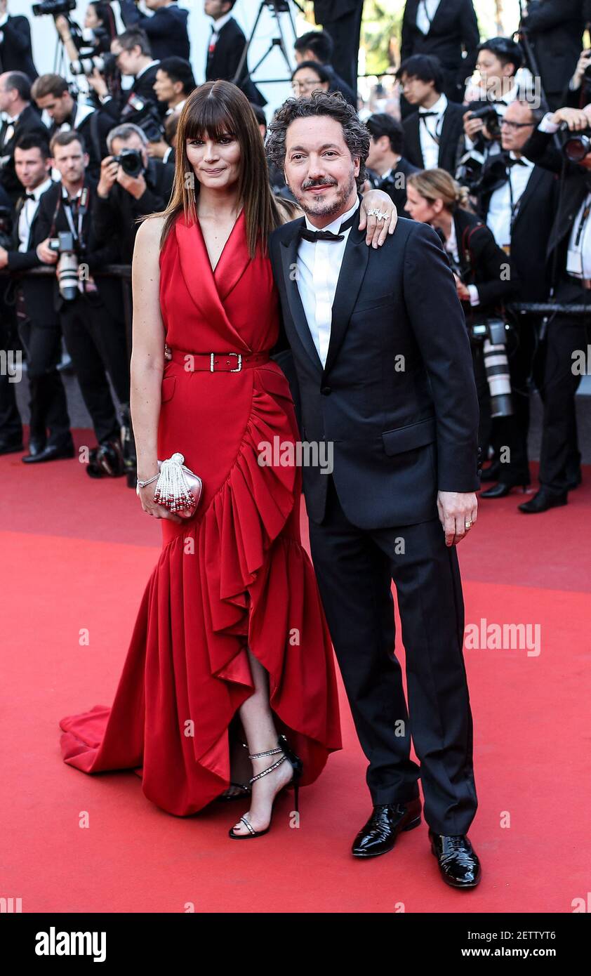 Marina Hands & Guillaume Gallienne arrives to the Closing Ceremony ...