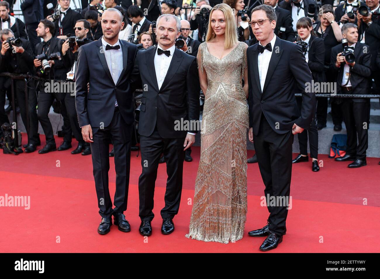 Karel Och, Mohamed Diab, Uma Thurman & Reda Kateb arrives to the ...