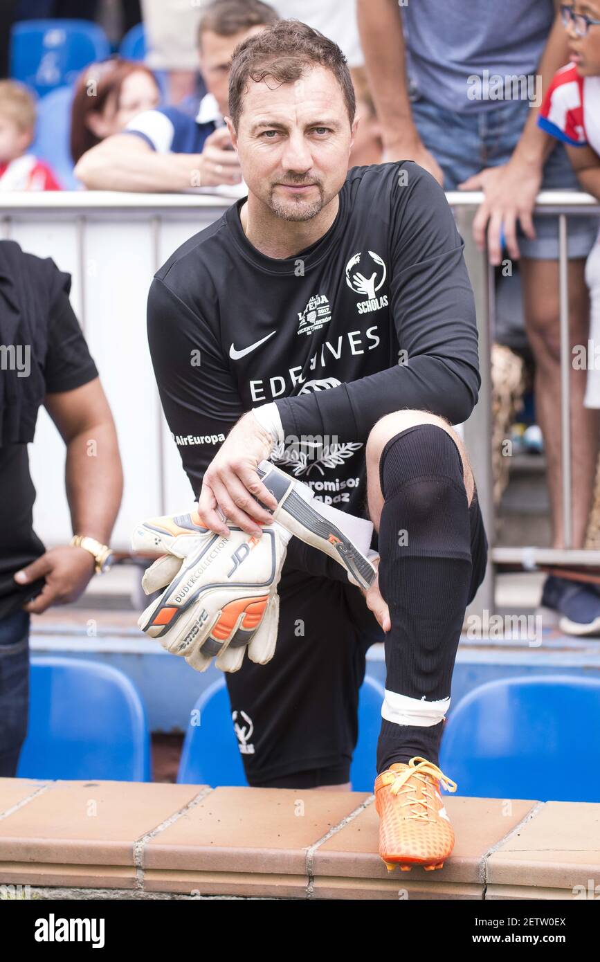 World Legend's Jerzy Dudek during friendly match to farewell to Vicente ...