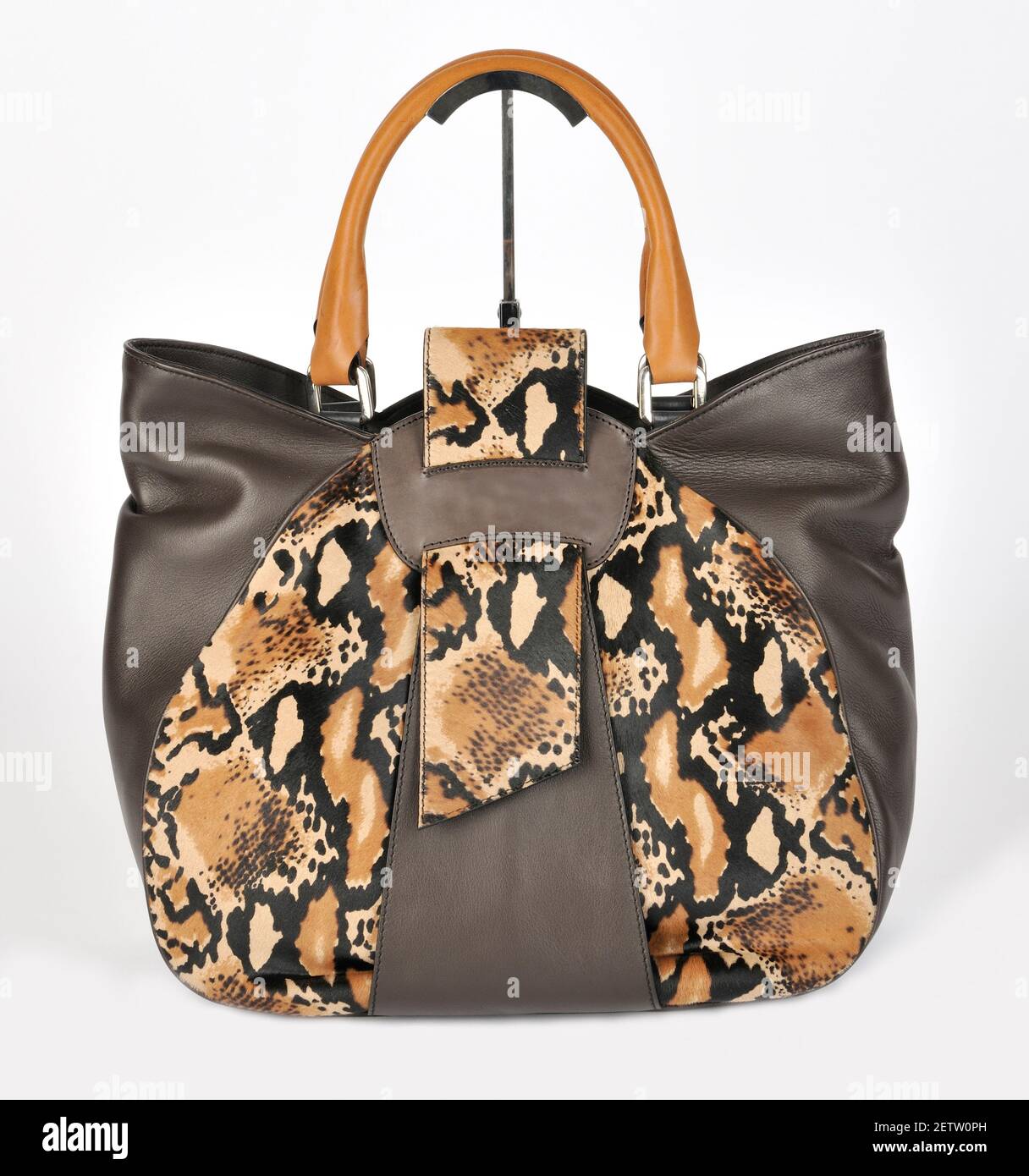 Fashionable and stylish walking handbag for woman. Studio shoot Stock ...