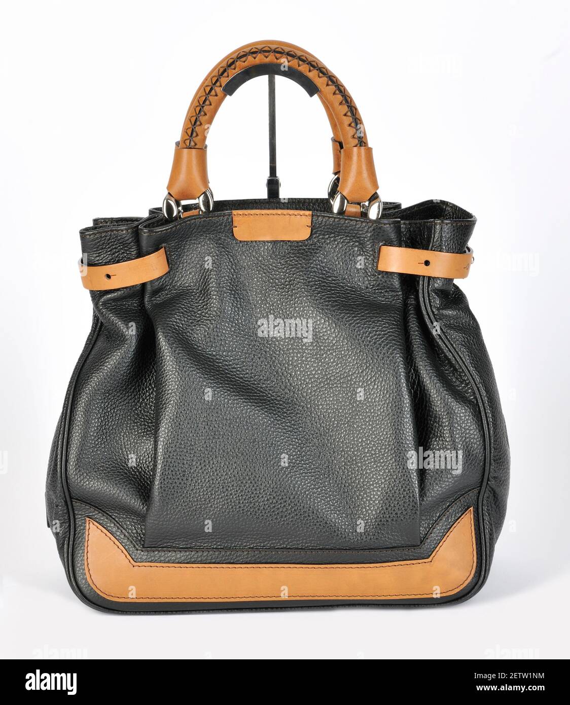 Fashionable and stylish walking handbag for woman. Studio shoot Stock ...
