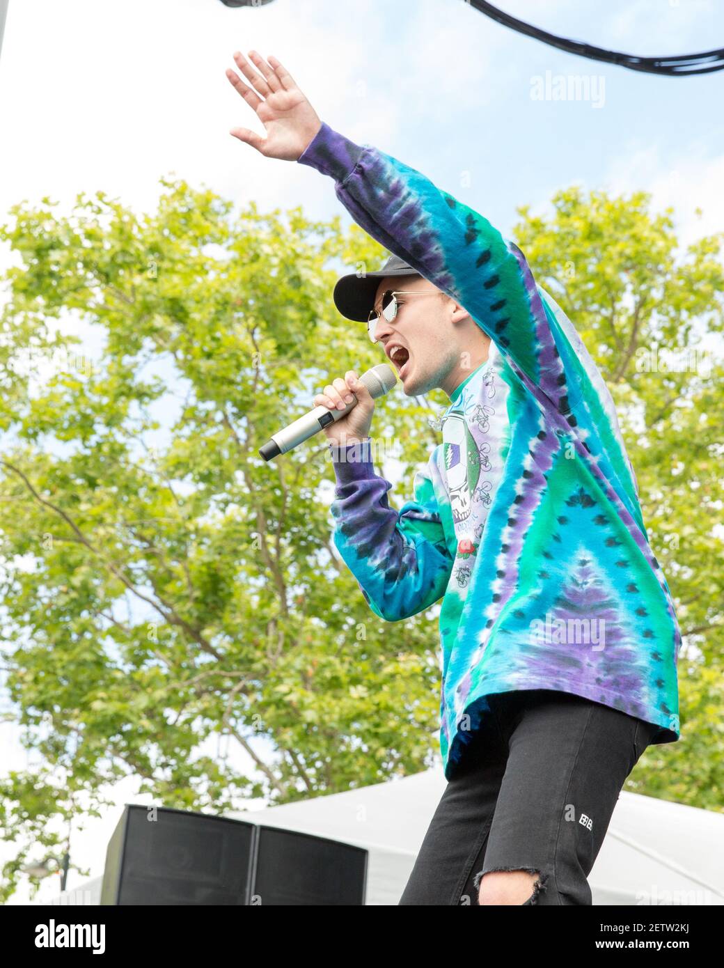 gnash (Garrett Charles Nash) during the BottleRock Napa Valley Music ...