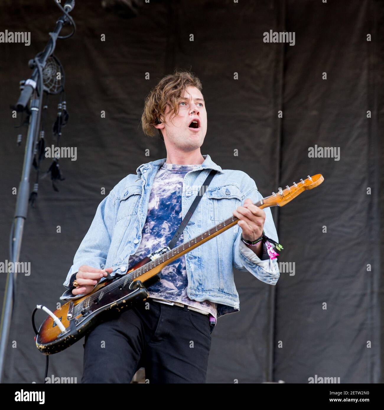 Nick Wold of Dreamers during the BottleRock Napa Valley Music Festival ...