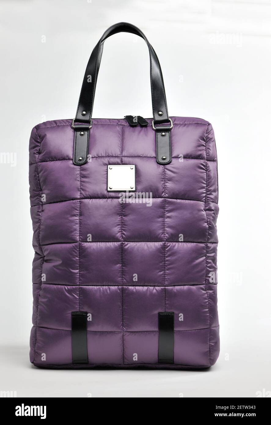 Fashionable and stylish walking handbag for woman. Studio shoot Stock ...