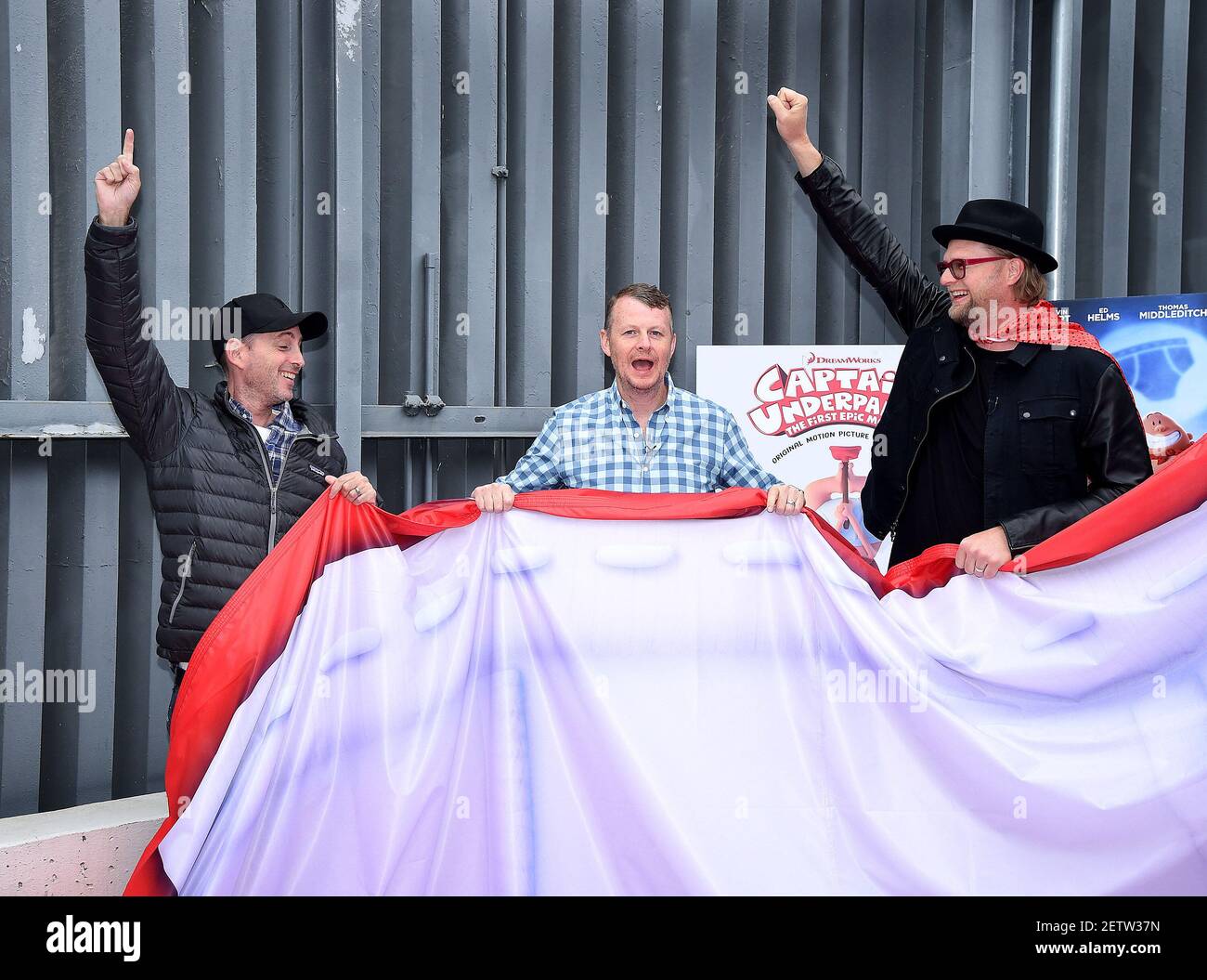 HOLLYWOOD, CA - MAY 31: Director David Soren, Soundtrack Producer Adam ...
