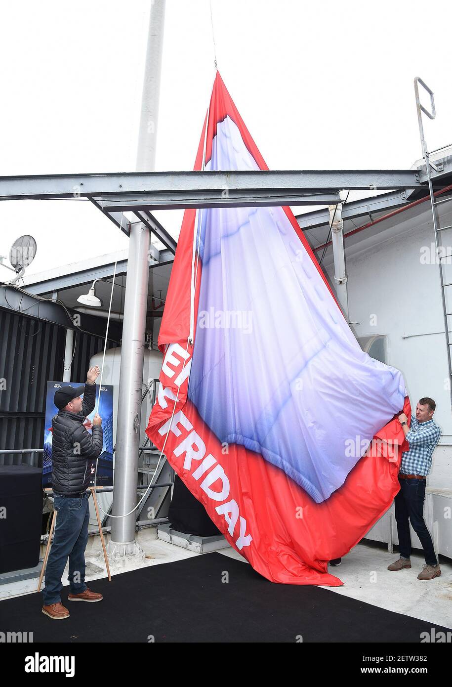 HOLLYWOOD, CA - MAY 31: Director David Soren and Producer Mark Swift ...